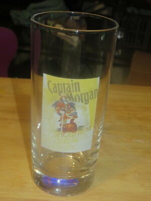 Captain Morgan Spiced Rum Tall Cocktail Glass | eBay
