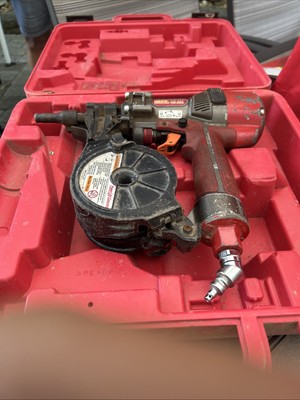MAX HN25C 1" Pneumatic Powerlite High Pressure Concrete Pinner 1601050 ...