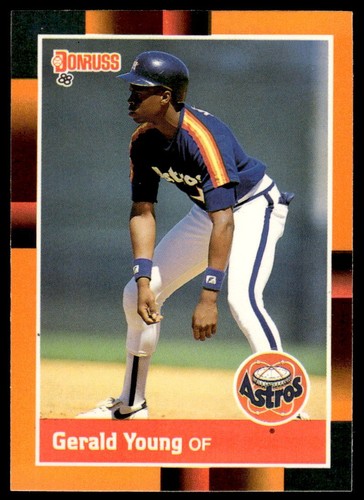 1988 Donruss Baseball's Best #318 Gerald Young Houston Astros | eBay