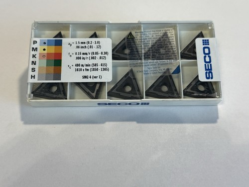 Seco Turning Insert: TNMG431-MF2 TP2500, TNMG220404 Carbide (pack of 10 ...