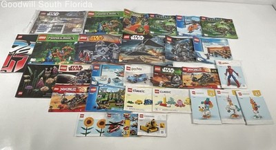 Lego Star Wars City Minecraft Classic Creator Guide Manuals Books Lot ...