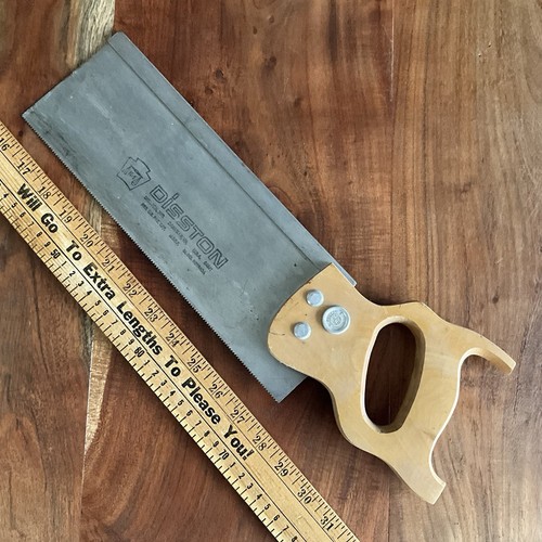 Vintage Henry Disston No. K-1 Back Saw Hand Saw USA Made | eBay