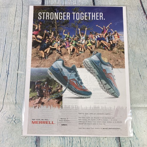 2020 Merrell Trail Runner Shoe Sneaker Print Ad/Poster Promo Art ...