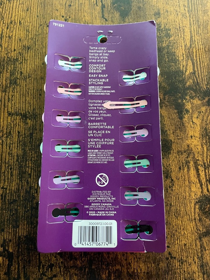 Goody Kids Value Pack Snap Clips – 22 Count | eBay