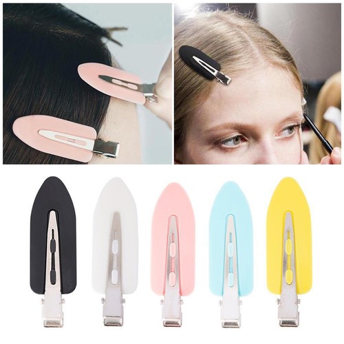 Colorful No Bend Crease Mark Hair Clips Barrettes For Make New Up ...