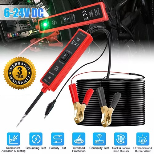 6-24V Car Auto Digital Power Probe Circuit Electrical Tester Test ...