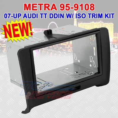 METRA 95-9108 FOR 2007 - 2014 AUDI TT / TT QUATTRO DDIN WITH ISO TRIM ...