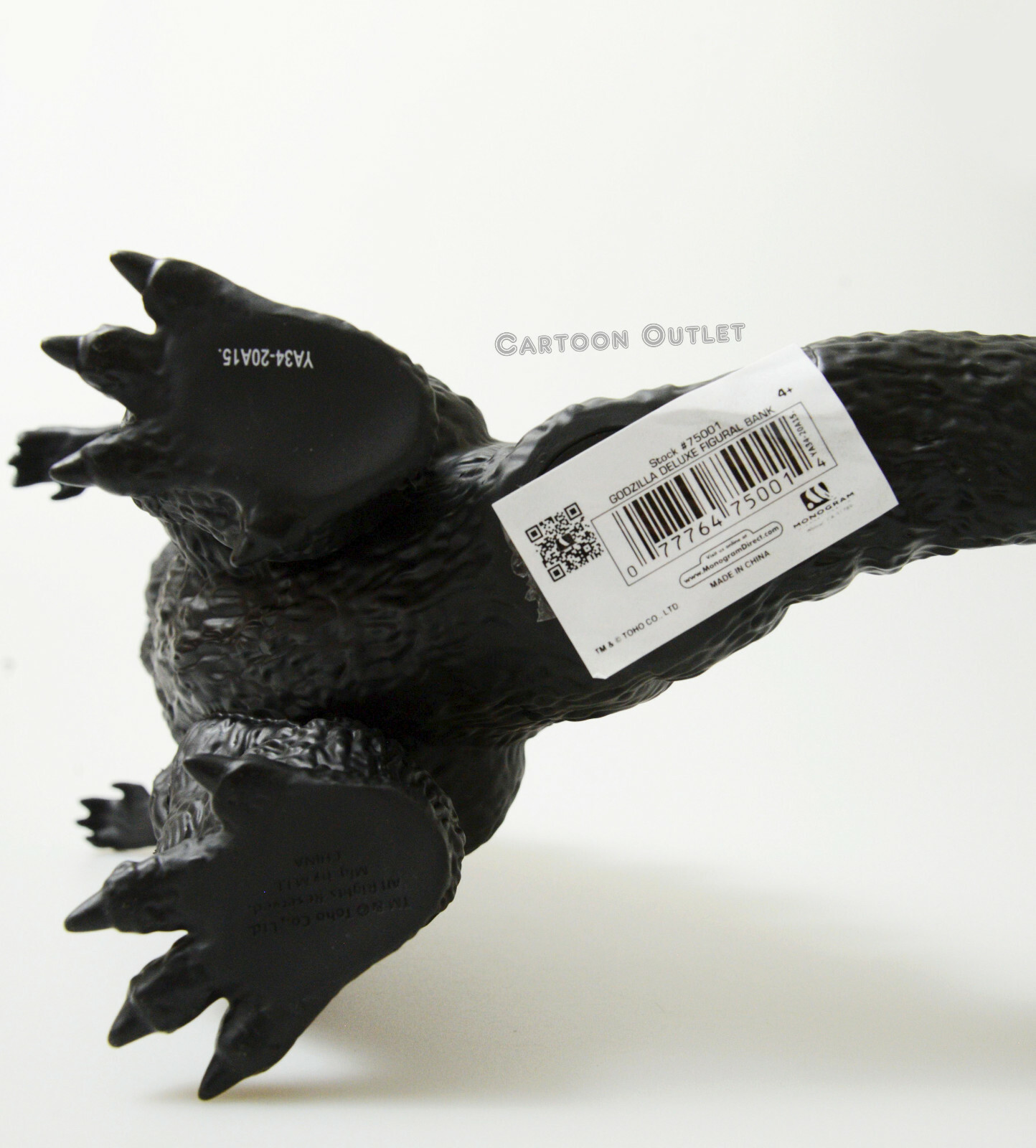 Godzilla Deluxe Figural Bank Vinyl Figure Bust Coin Bank Piggy Bank ...