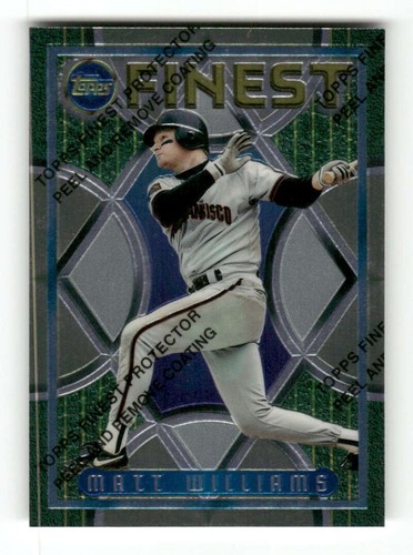 1995 Topps Finest #45 Matt Williams NM+++ Giants BXCP21 | eBay