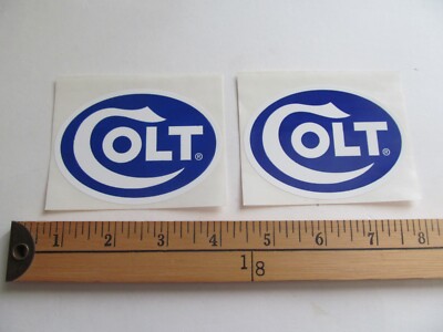 ( 2 RARE COLT FIREARMS RIFLE GUNS HUNTER HUNTING STICKER DECAL ) | eBay