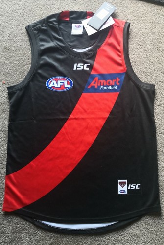 ESSENDON ISC AFL JUMPER, OFFICIAL 2019 JUMPER - SIZE SMALL HEPPELL ...