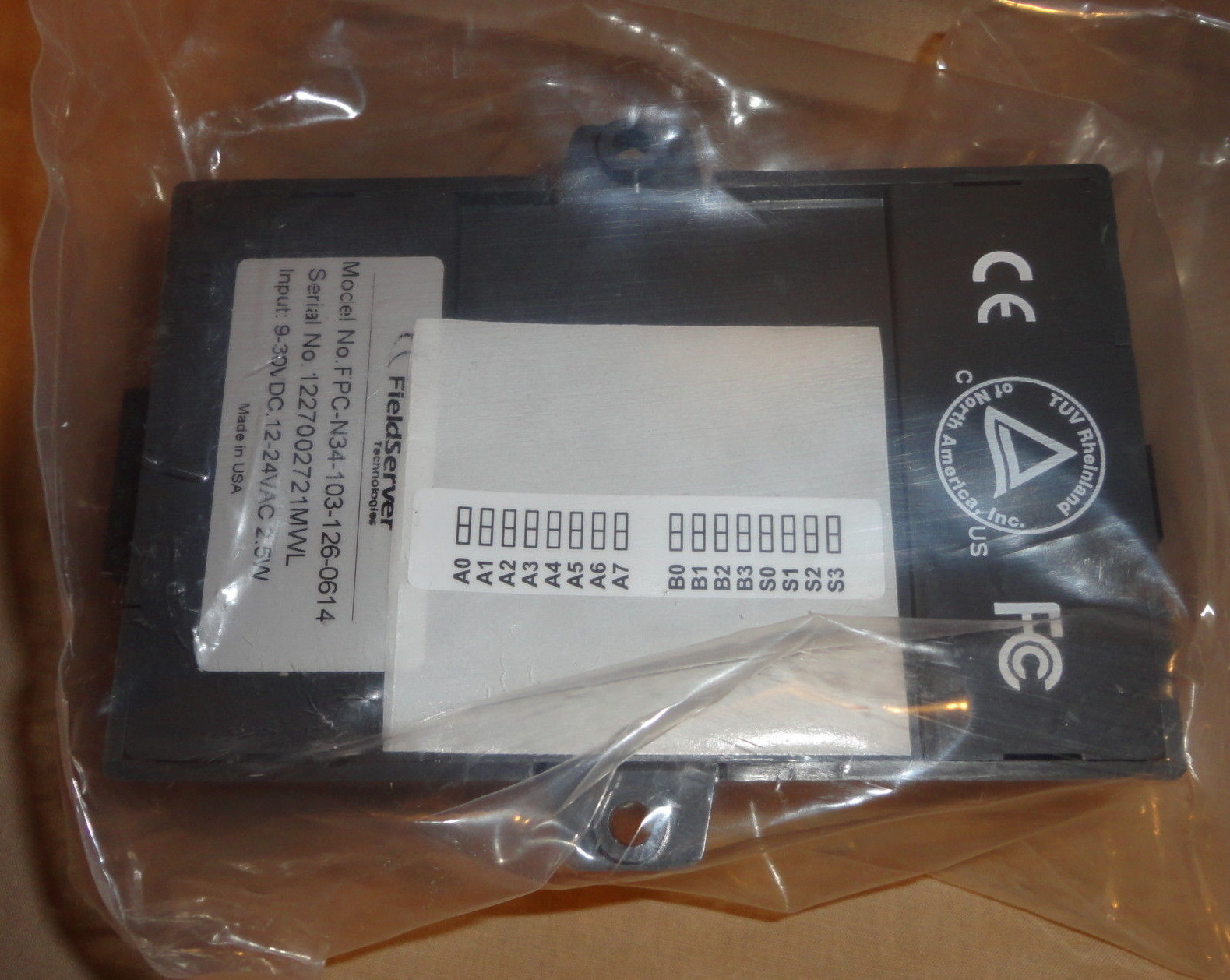 Lochinvar Fpc-n34-0614 Protonode Fieldserver Pkg. BACnet Interface for ...