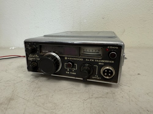 Vintage Trio Kenwood 2-Meter FM Transceiver Model TR-7500 | eBay