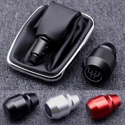 5 Speed Aluminum Alloy Gear Shift Knob w/Gaitor Boot for VW Golf MK4 ...