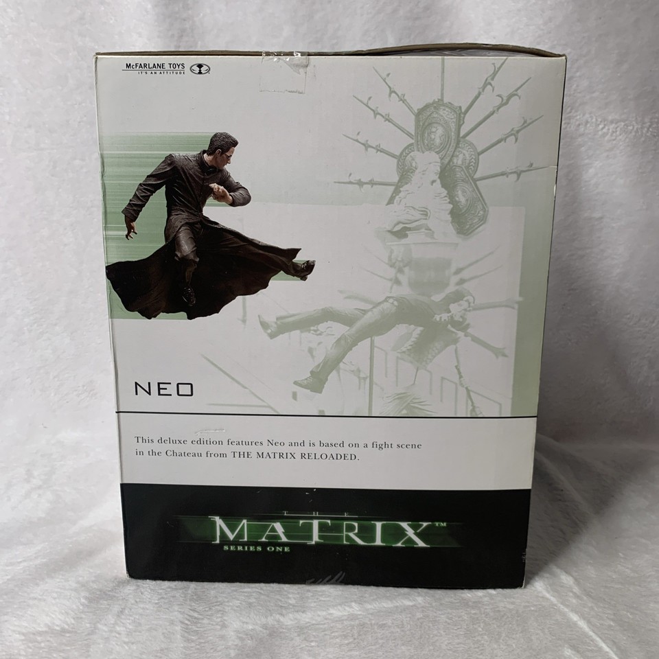 The Matrix Reloaded NEO Chateau Scene McFarlane Toys SEALED RARE! | eBay