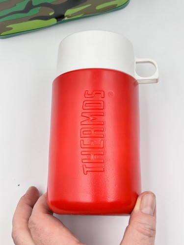 1985 Rambo Metal Lunchbox Complete With Red Thermos Vintage Anabasis ...