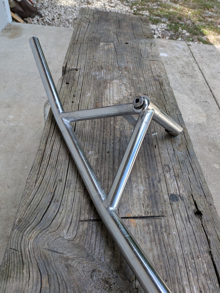 Vintage 80s Mountain Bike Bull Moose Handlebars 21.1mm Wide Cro-Mo | eBay