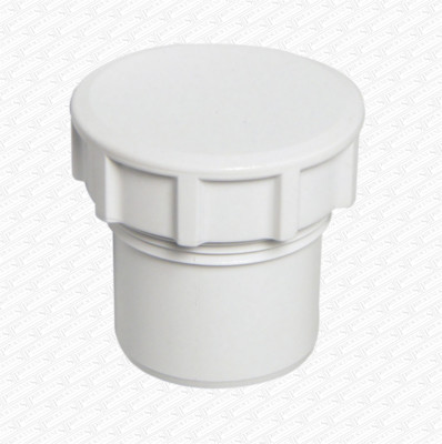 WHITE 32mm 36mm Glued Screw Cap Waste Pipe Screwed Access Rodding Eye ...