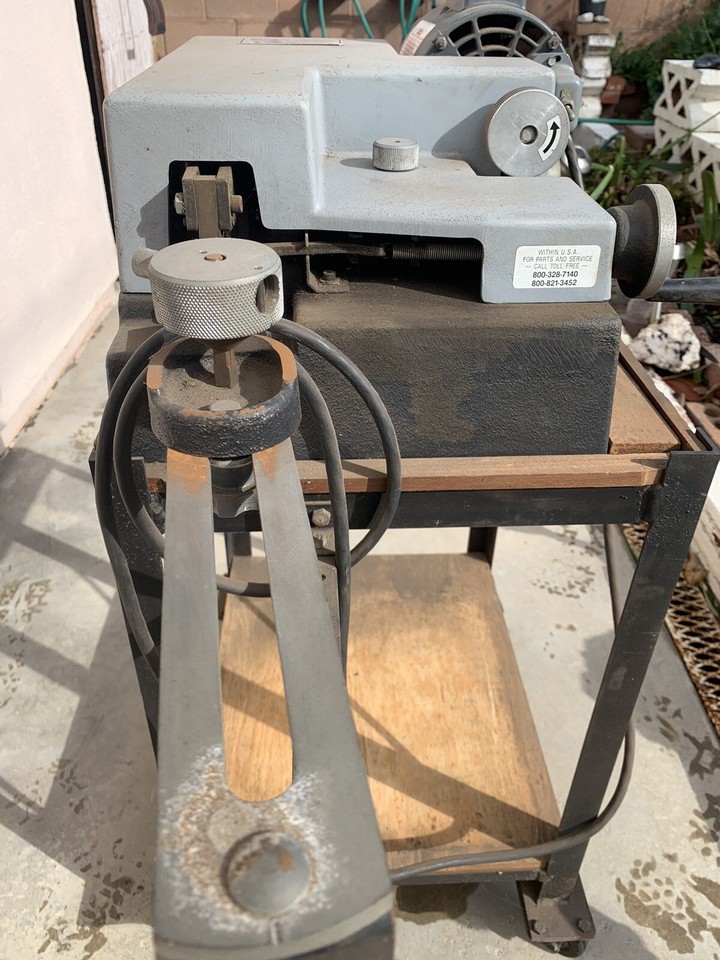 Vintage Foley Belsaw 330 Automatic Circular Saw Power Setter W/rolling ...