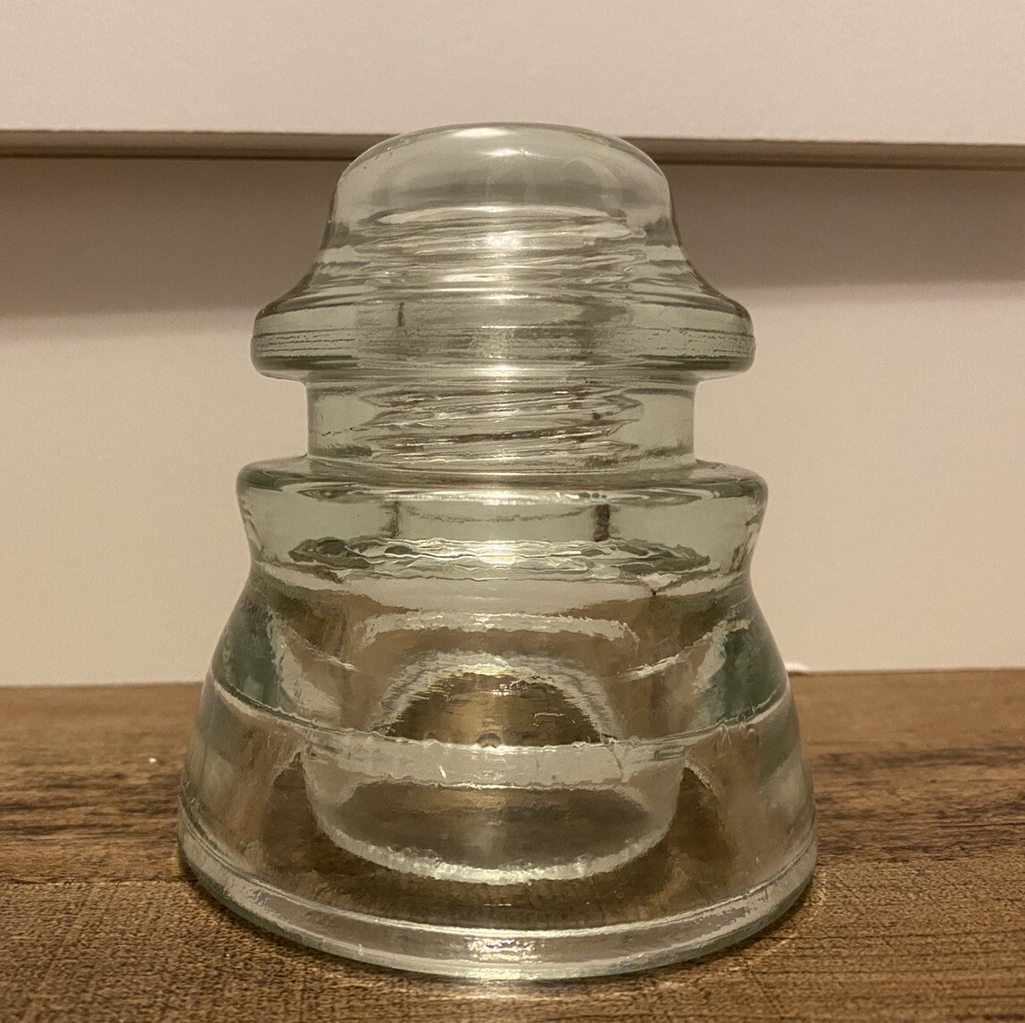 Hemingray Number No 45 Glass Insulator 21-38 1938 Clear | eBay