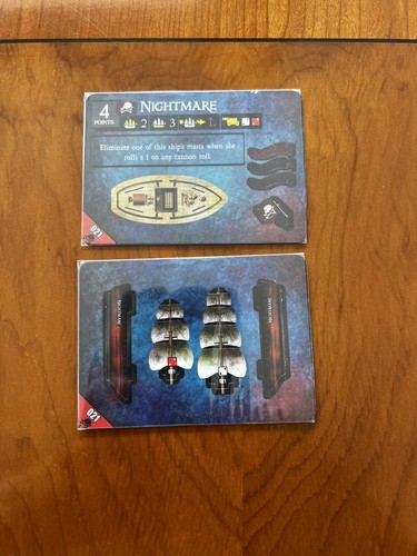 NIGHTMARE Davy Jones Curse Pirates Wizkids CSG Pocketmodel | eBay UK
