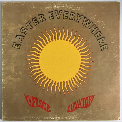 13TH FLOOR ELEVATORS EASTER EVERYWHERE VINYL LP USA 1967 STEREO POSTURES PRESS | eBay