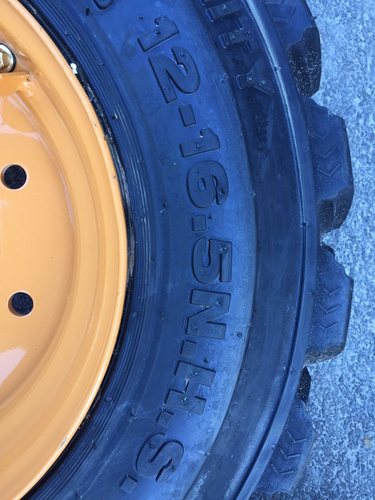 2-12-16.5 SKS-1 Tires/Rims for 4X4 Case 580 Backhoe-Super M&L 4WD ...