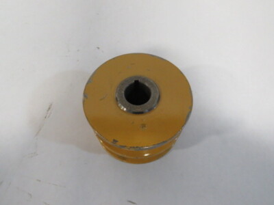 Caterpillar 2W-8494 Yellow 2 Groove Pulley Alternator 7/8"LID 1-1/2"UID ...