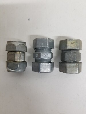 Mixed Brands 1/2" Compression Coupling Box of 190 | eBay