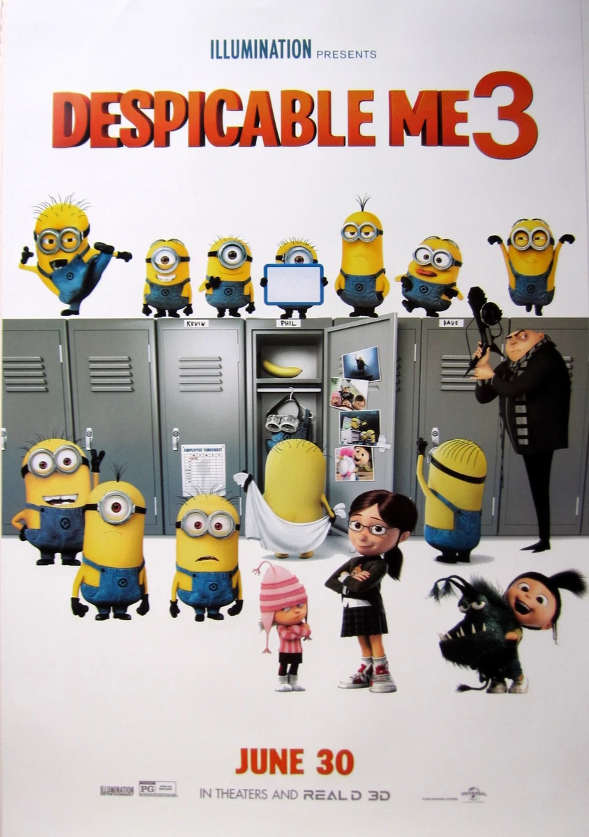 Despicable Me 1 Movie Poster