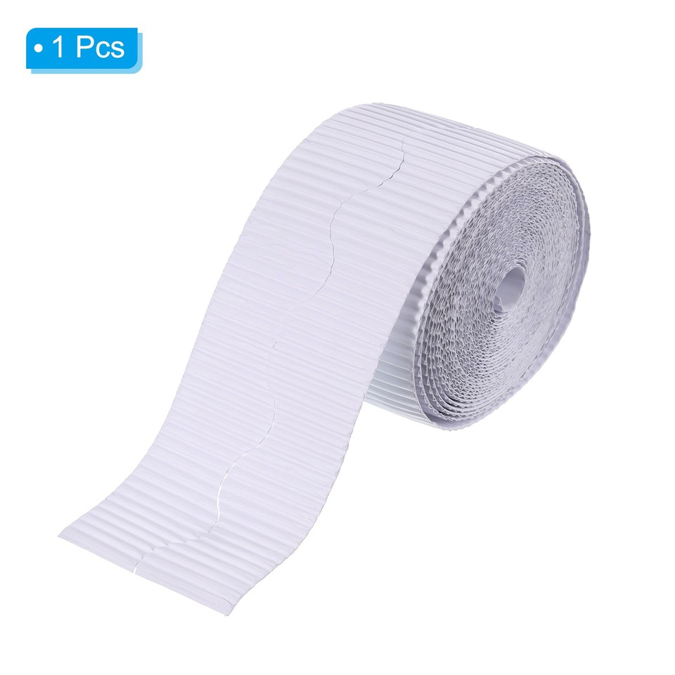 3.9inch x 49.2ft Bulletin Board Border Scalloped Trim for Classroom ...