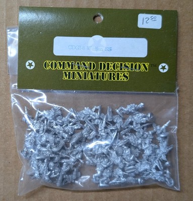 Command Decision World War II German Waffen SS 15mm Unpainted ...