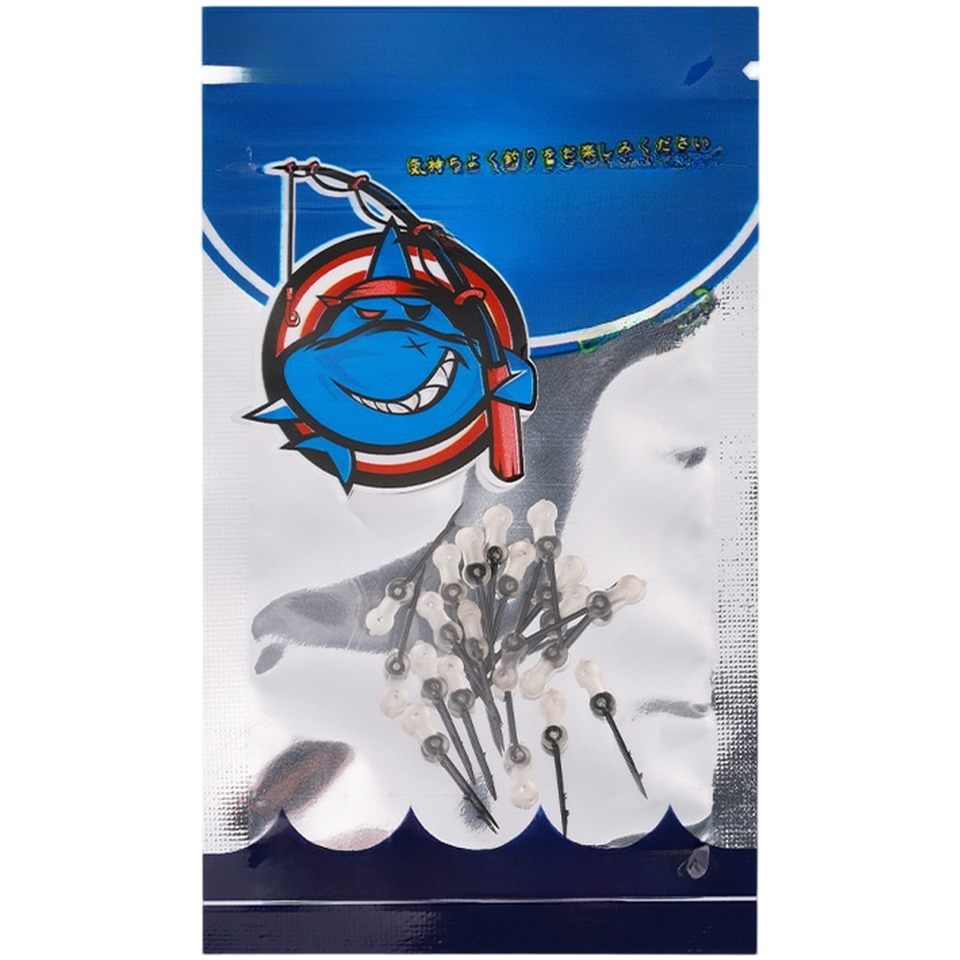 Bait Needle Double Barbs Design Effective Concealment Flexible Silicone ...