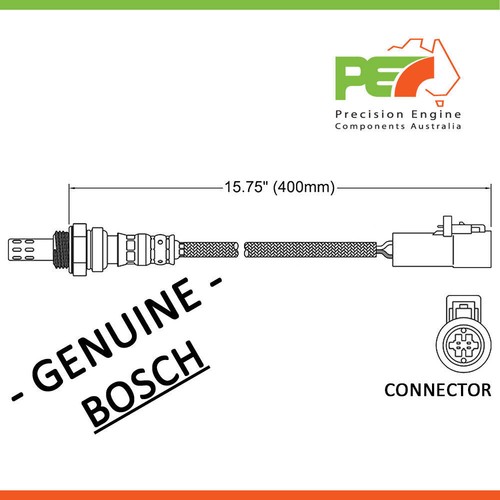 New * BOSCH * Oxygen Sensor O2 For Ford Falcon FG FH XH Ute / Van 5.0L ...