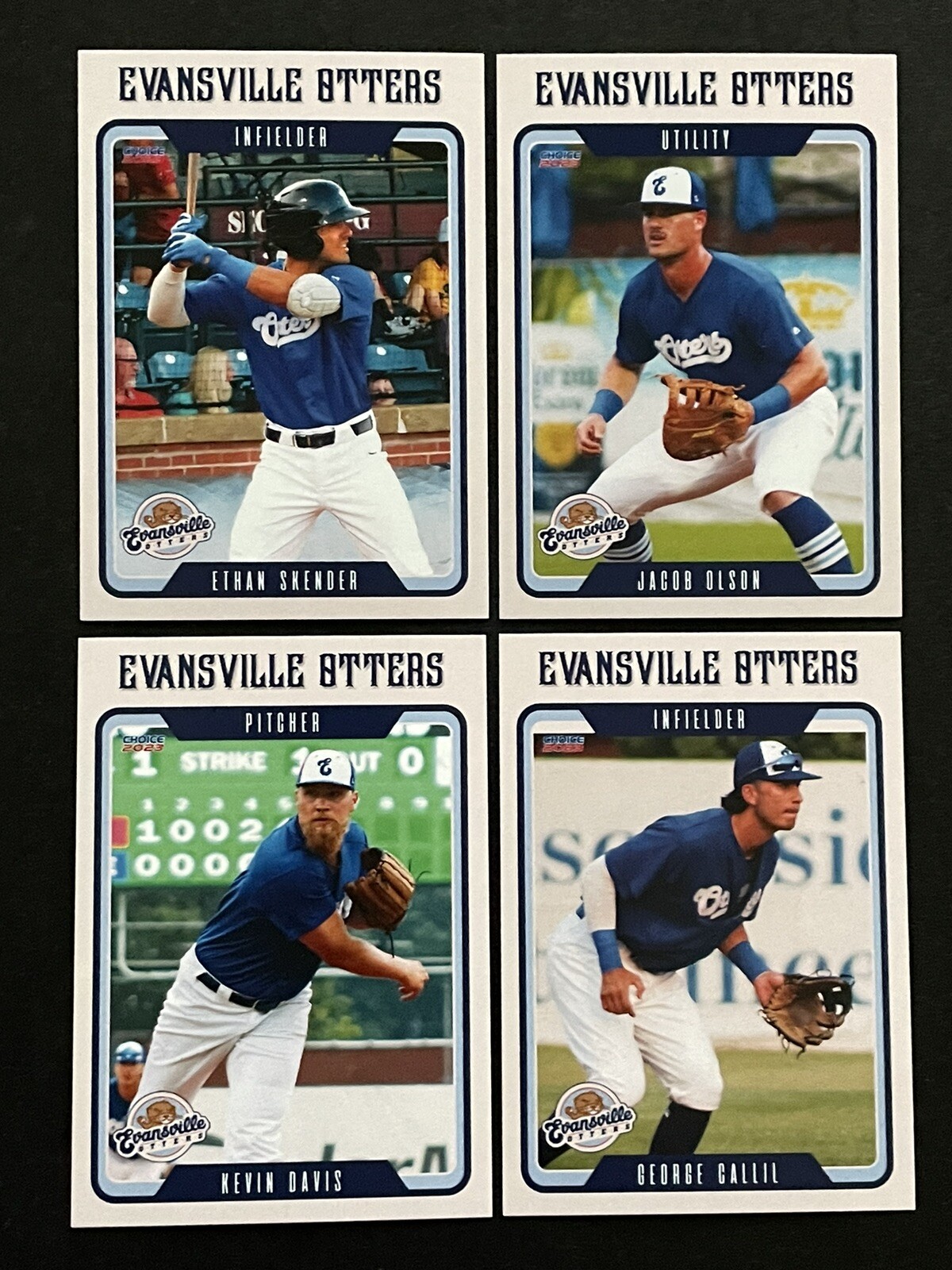 2023 EVANSVILLE OTTERS Choice Set Break Singles **YOU PICK** Frontier ...