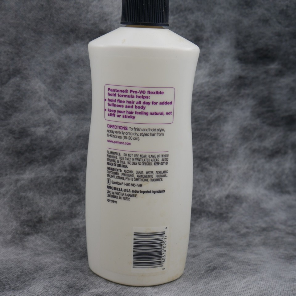 Pantene Style Pro-V Volume 4 Maximum Hold Hairspray Original ...