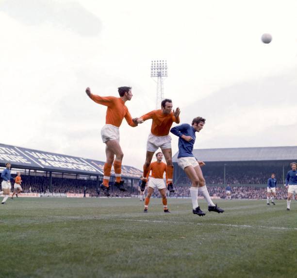 Blackpools Glyn James And Jimmy Armfield 1967 Football Club Old Photo ...