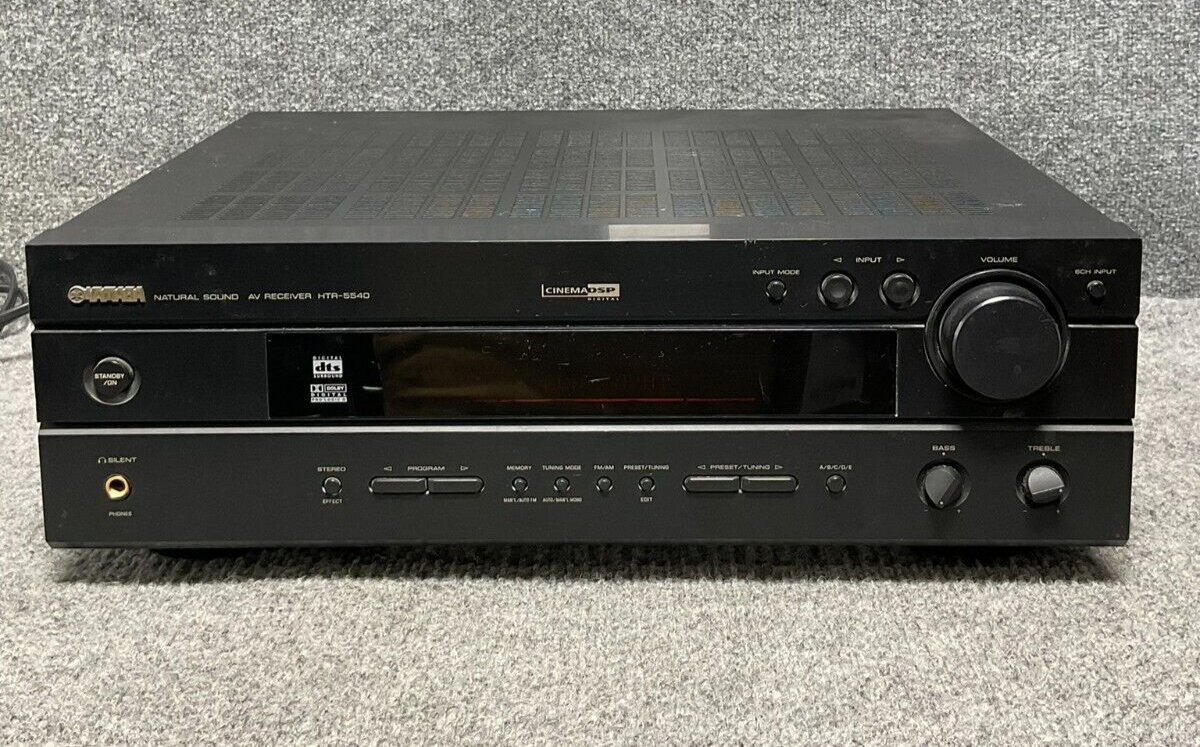 Yamaha HTR 5540 5.1 Channel 160 Watt Receiver for sale online | eBay