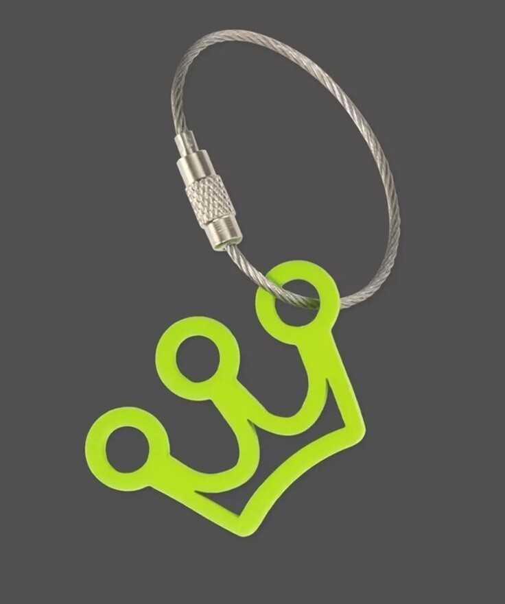 NEW Scotty Cameron Key Fob - Soft Touch Mini Crown - Green 2024 Masters Keychain | eBay