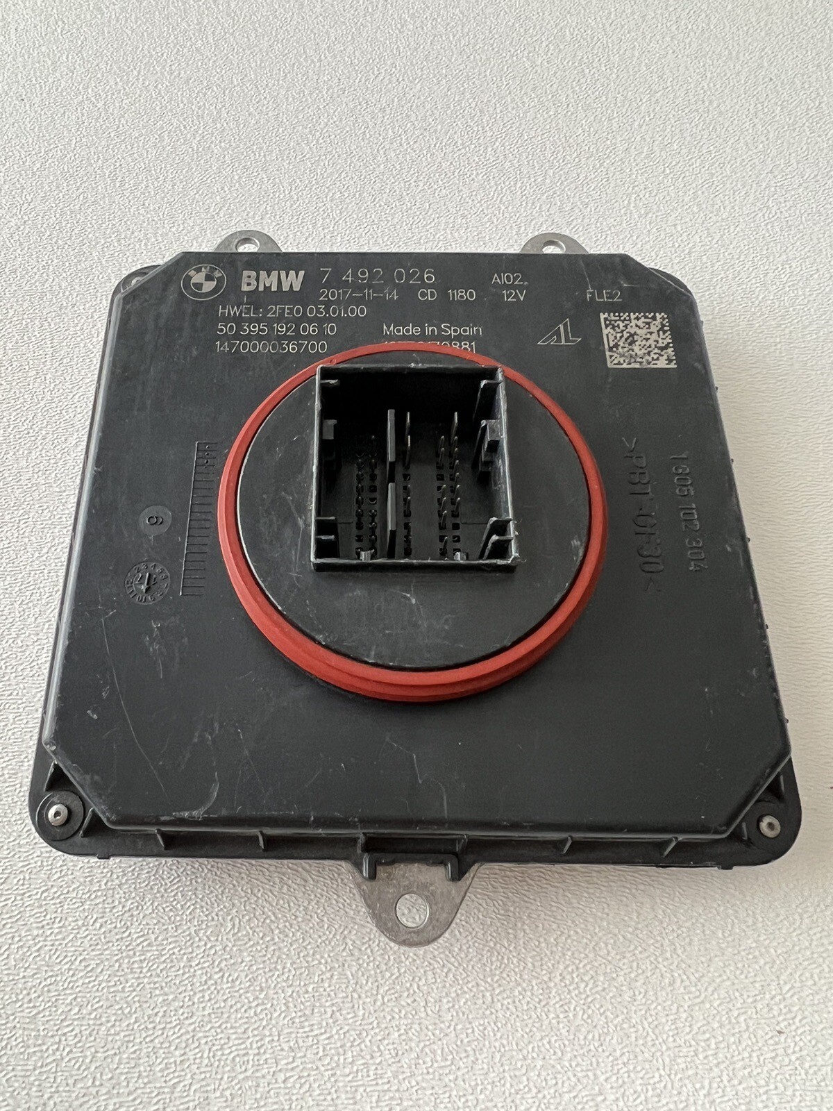 Genuine BMW Headlight Control Module Unit LED 7492026 OEM for sale ...