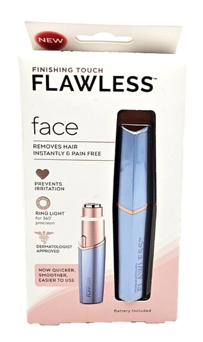 Finishing Touch Flawless Face Trimmer Removes Hair Instantly & Pain ...