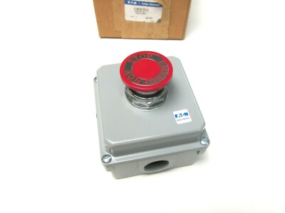 NEW .. EATON/Cutler-Hammer "Emergency Stop" Enclosure Cat# S081007 ...