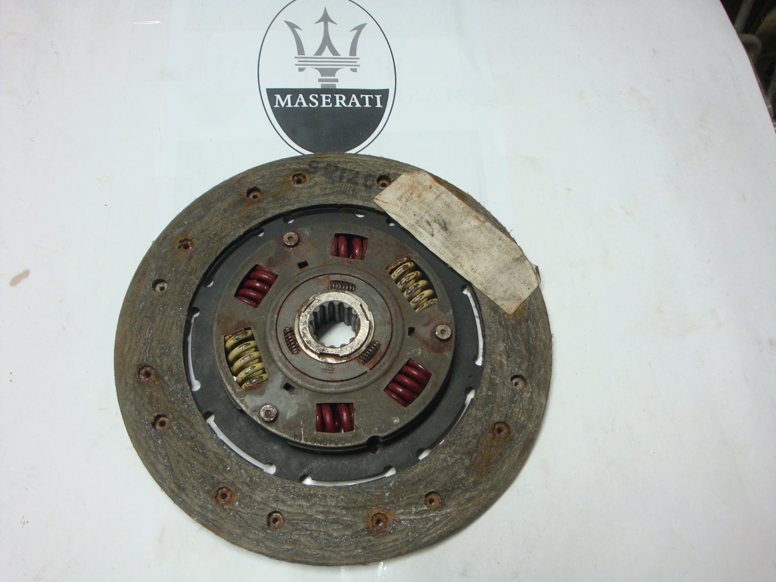 Disc Clutch-Clutch Plate Ap 324620118 Maserati Biturbo 1983 > 230 MM 14 ...