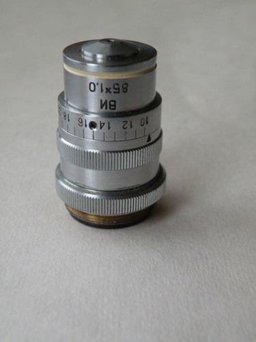 LOMO objective 85x 1,0 WATER Corr. Collar microscope ZEISS! | eBay