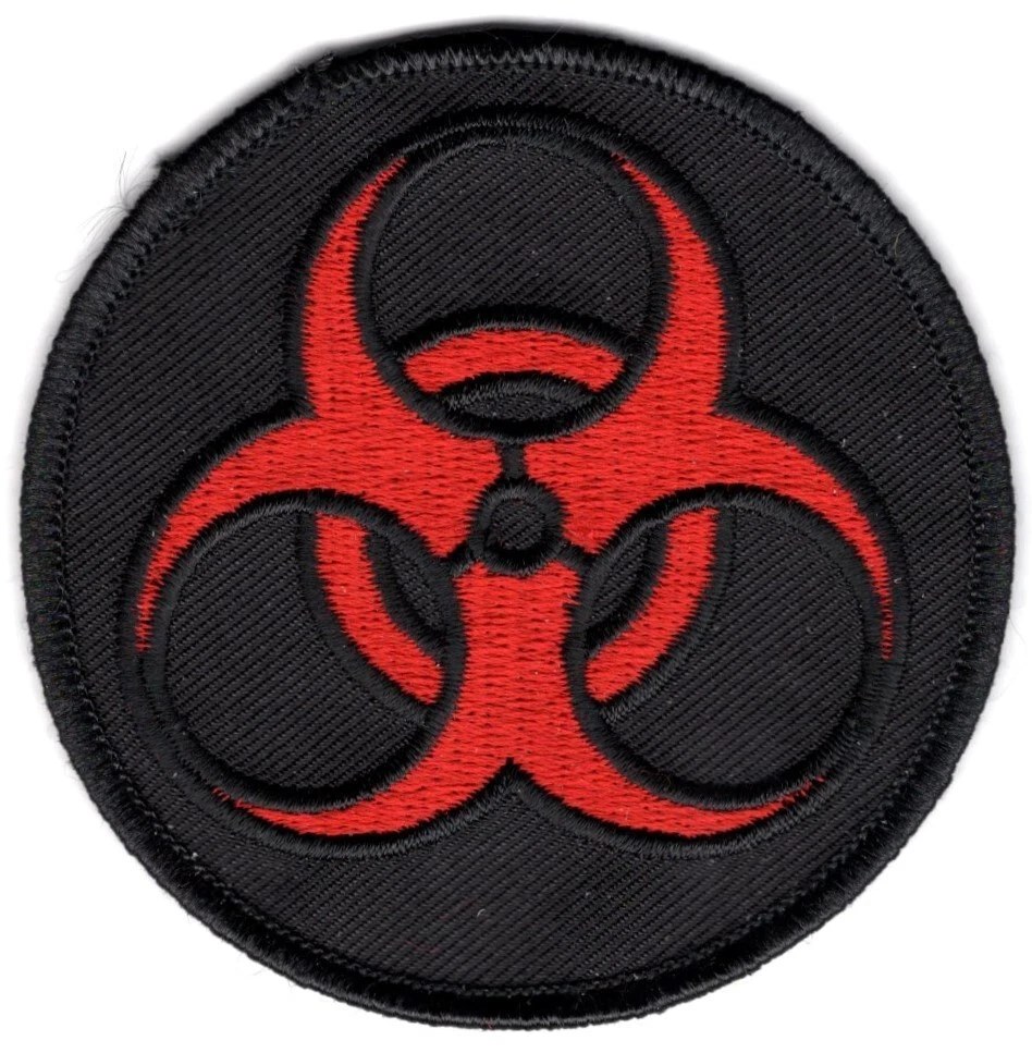 Biohazard Symbol Red