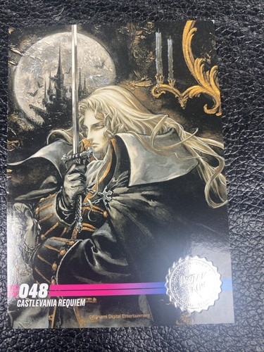 Limited Run Games SILVER Trading Card #48 - Castlevania Requiem | eBay