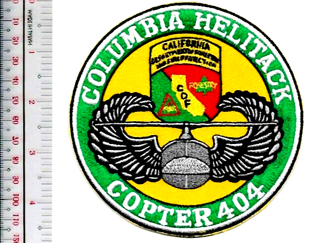 Air Attack CDF Columbia Helitack Helicopter 404 California Department ...