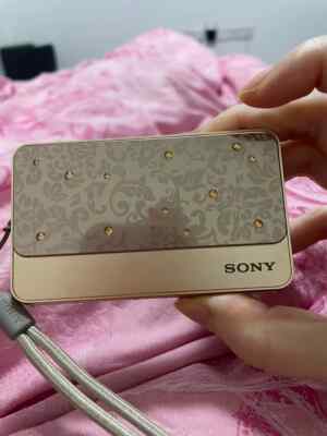 SONY T99 Cyber-Shot DSC 14.1MP 4x Optical Zoom Digital Camera GOLD-90 ...