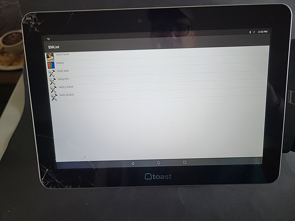 ELO Toast Black i3-10std 10" Touchscreen POS Point-of-Sale System Card ...