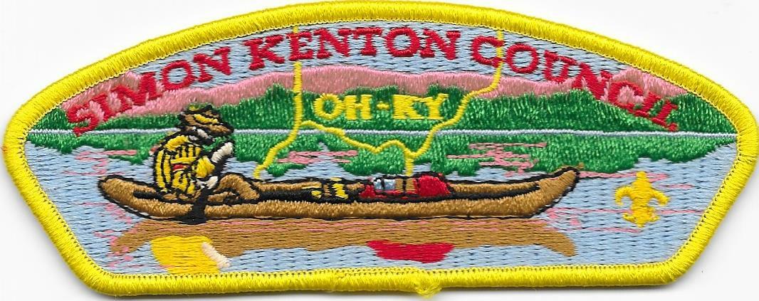 Simon Kenton Council Strip S-20 Scout Stuff PB CSP SAP Boy Scouts of ...